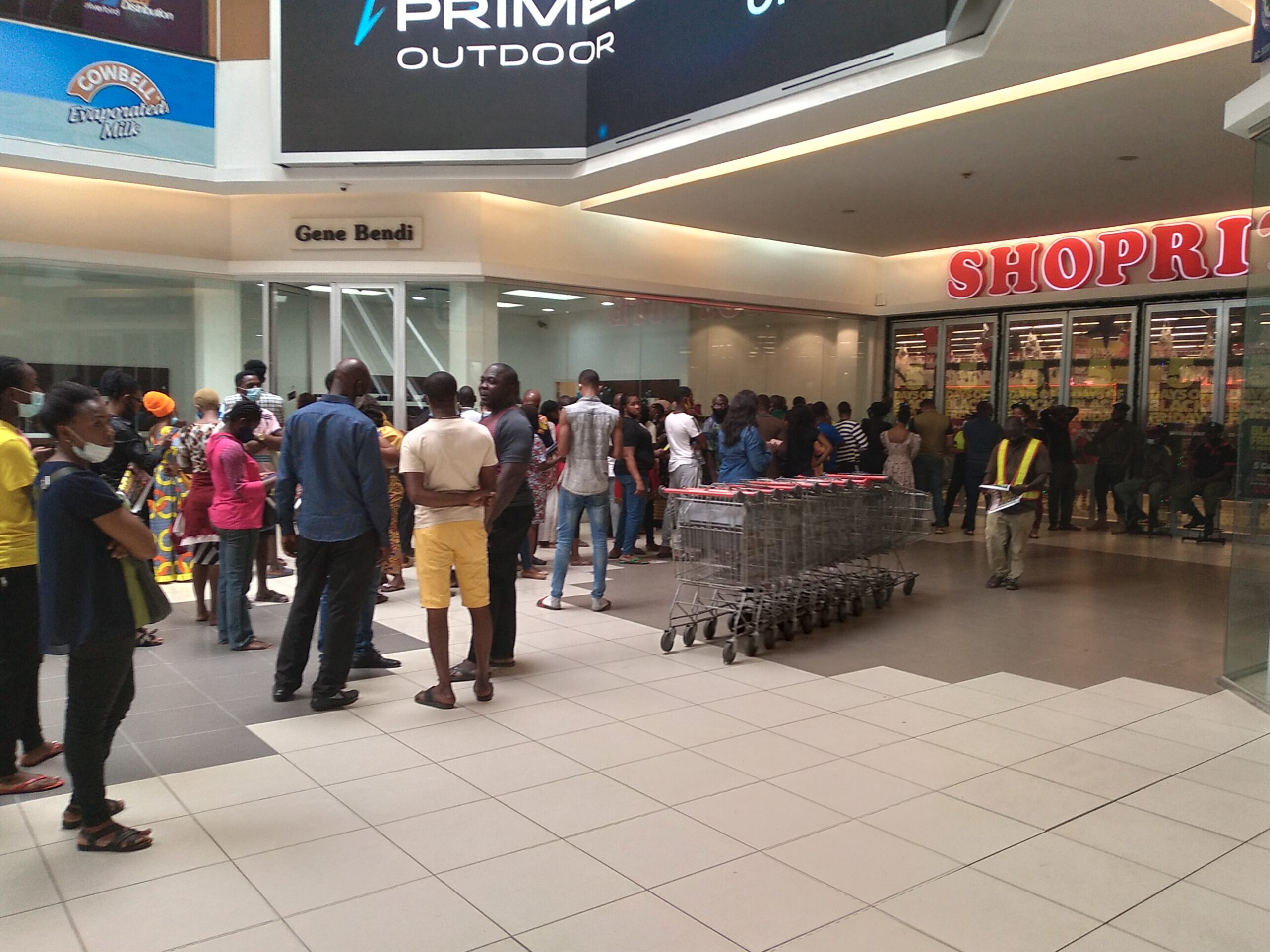 COVID-19 Safety precautions keep long queues at ICM Ikeja - The ...